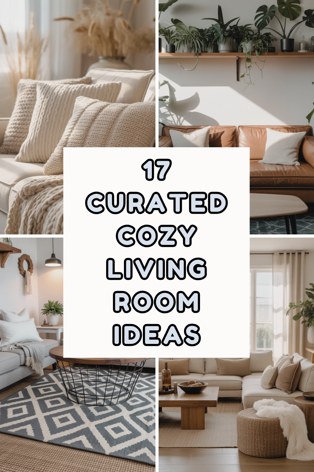 17 Cozy Living Room Ideas for Cozy Winter Days - Home on Hayden