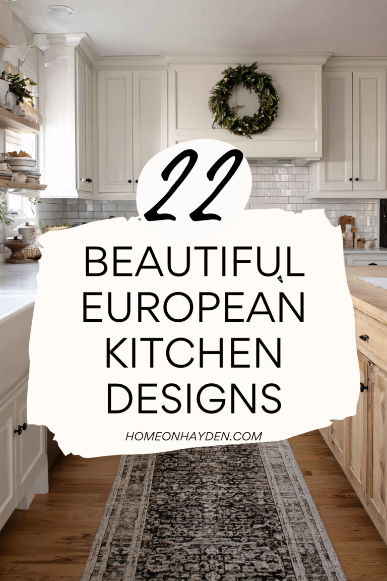 22 European Kitchen Design Ideas That Feel Effortless, Cozy, and ...